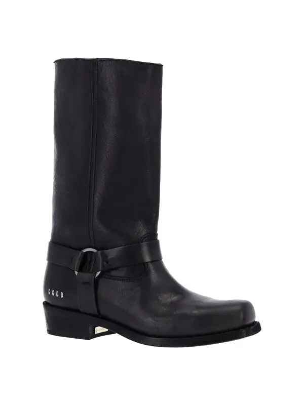 GOLDEN GOOSE Biker Leather Boots