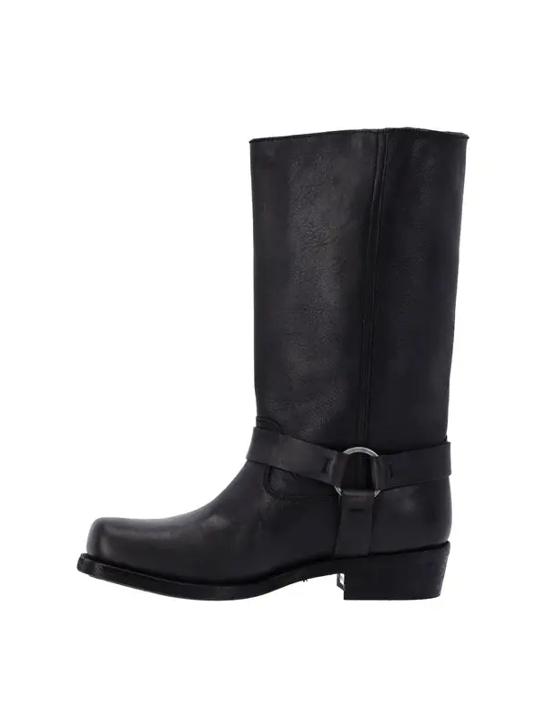 GOLDEN GOOSE Biker Leather Boots