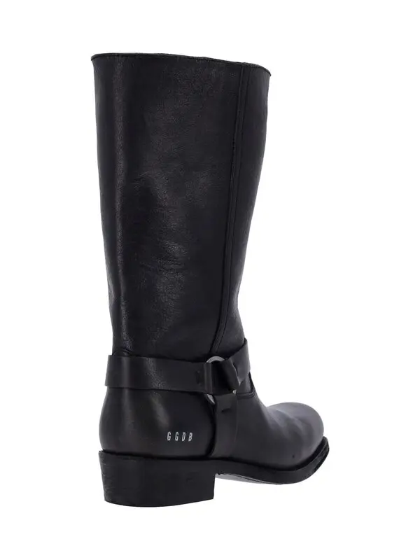 GOLDEN GOOSE Biker Leather Boots
