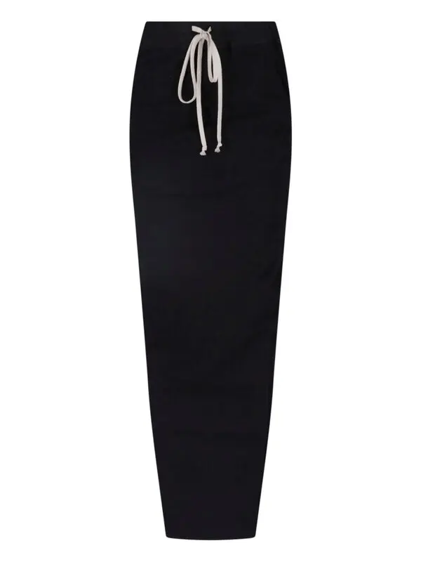 Rick Owens Maxi Skirt "pillar - Black