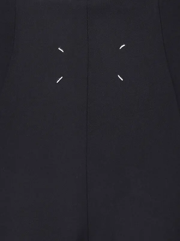 MAISON MARGIELA Virgin Wool Maxi Skirt