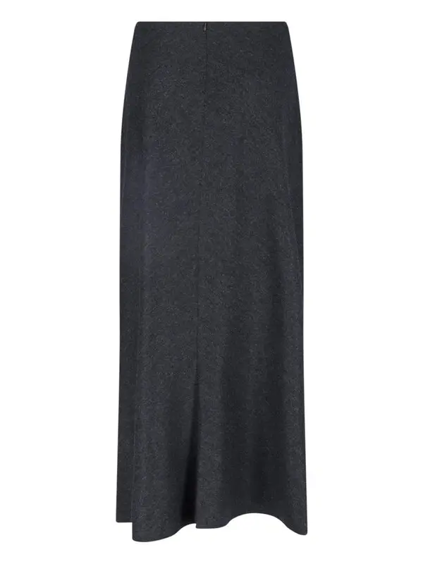 Giorgio Armani Midi Skirt In Virgin Wool