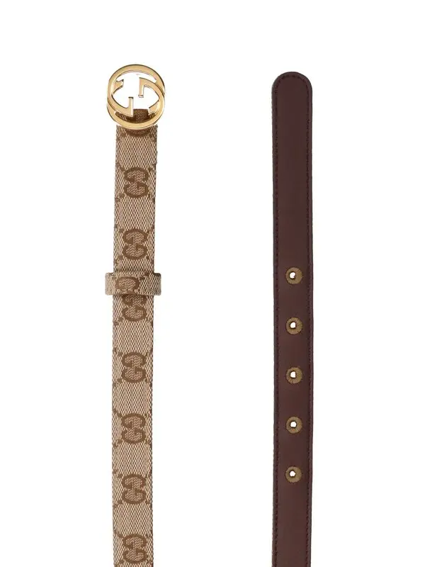 Gucci Thin Belt "gg