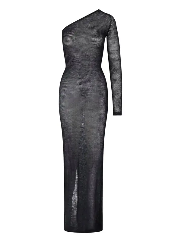 Rick Owens One-shoulder Maxi Dress