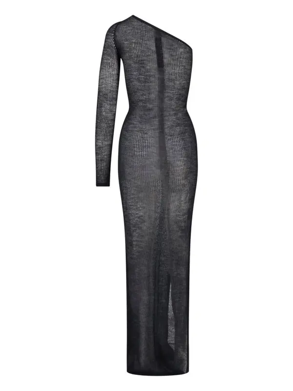 Rick Owens One-shoulder Maxi Dress