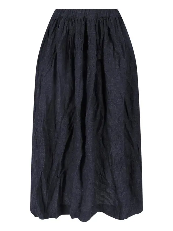DANIELA GREGIS Midi Wool Skirt