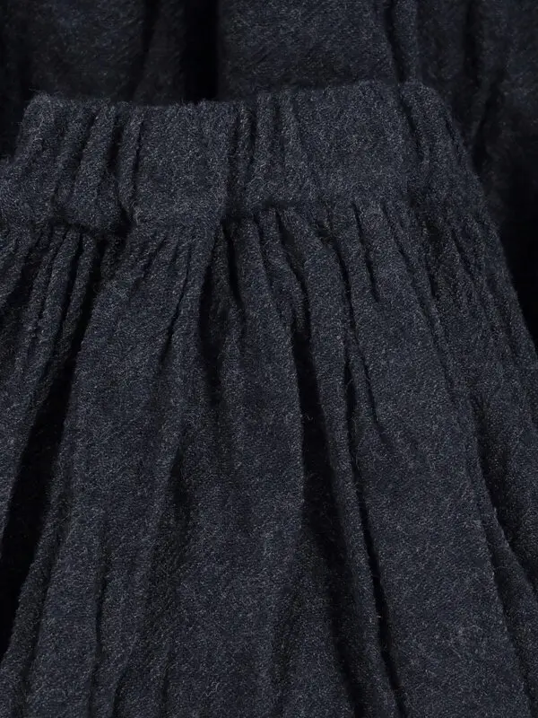 DANIELA GREGIS Midi Wool Skirt