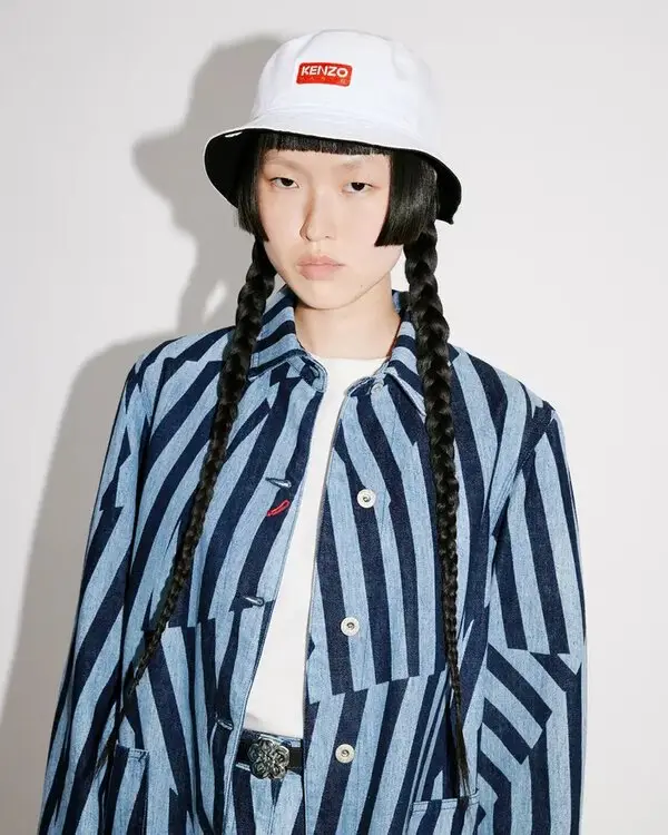Kenzo Logo Patch Reversible Bucket Hat