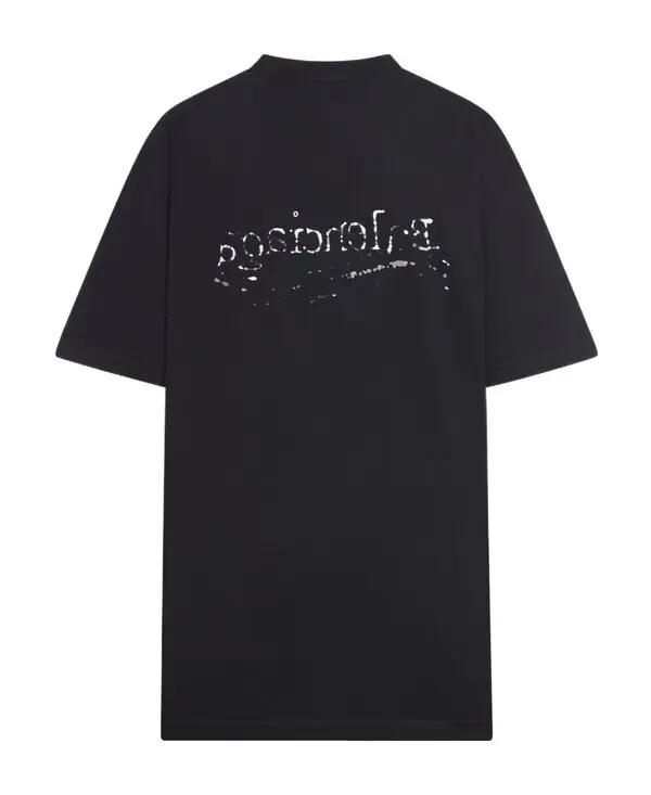 Balenciaga Logo Printed Oversized T-shirt
