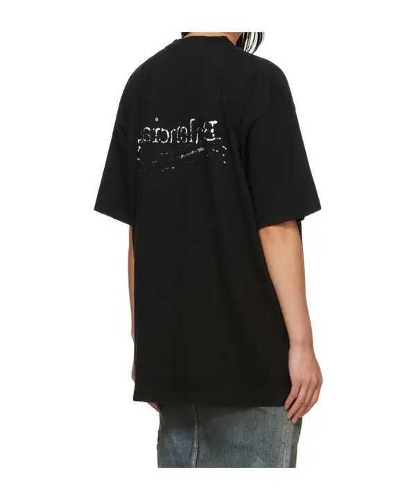 Balenciaga Logo Printed Oversized T-shirt