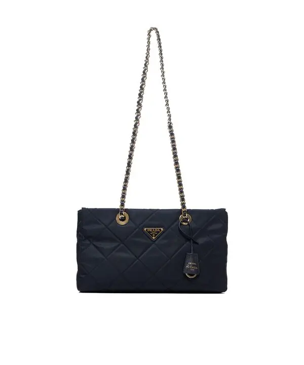 Prada Quilted Chain-linked Shoulder Bag