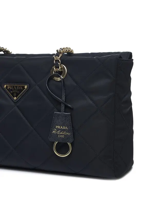 Prada Quilted Chain-linked Shoulder Bag