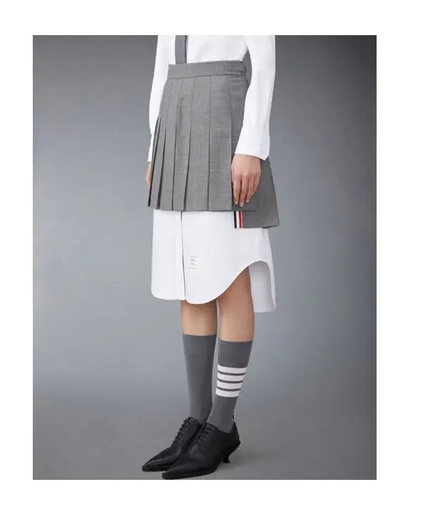 Thom Browne Pleated Mini Skirt