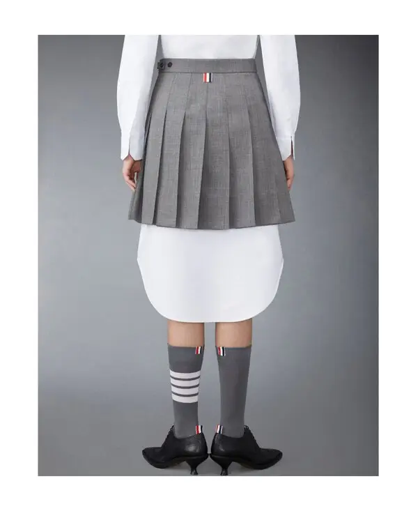 Thom Browne Pleated Mini Skirt