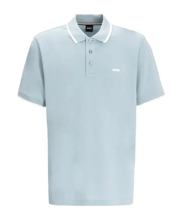 Hugo Boss Short-sleeved Polo Shirt - Blue