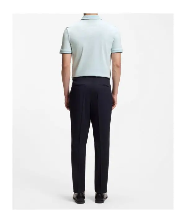 Hugo Boss Short-sleeved Polo Shirt - Light Blue