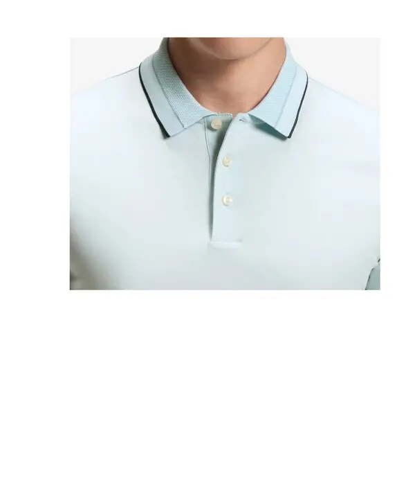 Hugo Boss Short-sleeved Polo Shirt - Light Blue