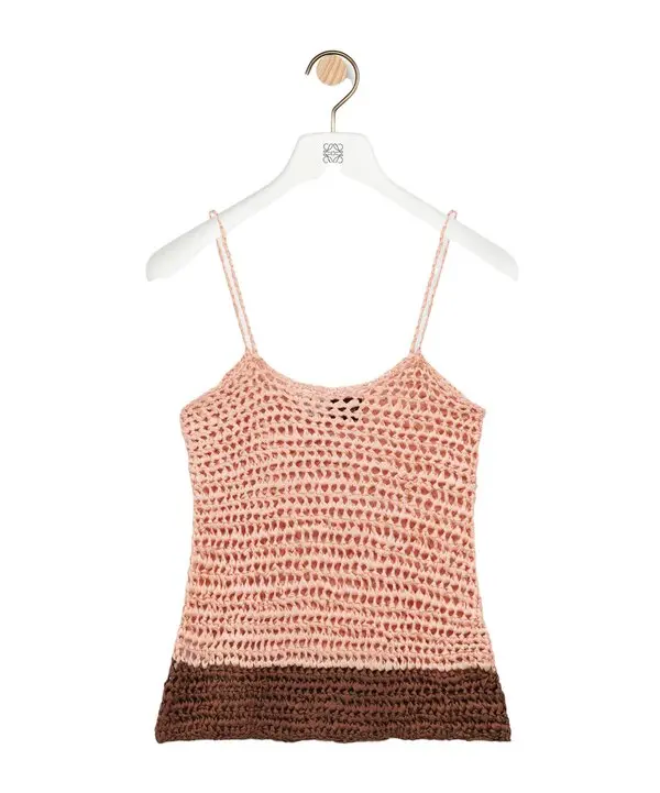 Loewe Top In Silk - Multicolor
