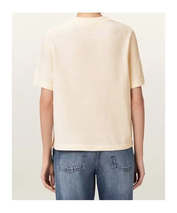 ALLSAINTS Lisa Embossed Crewneck T-shirt