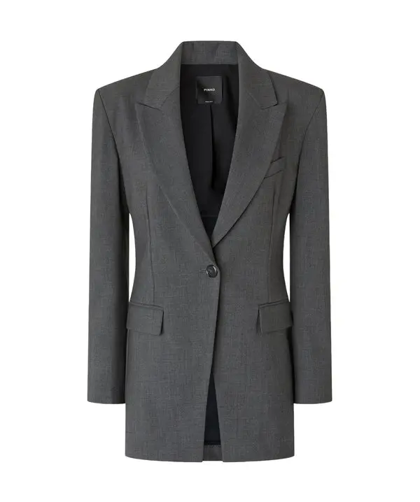 Pinko Fitted Waist Blazer Jacket