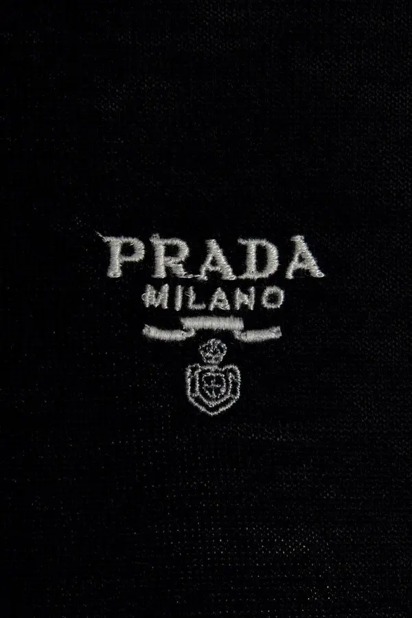 Prada Knitted Polo Shirt