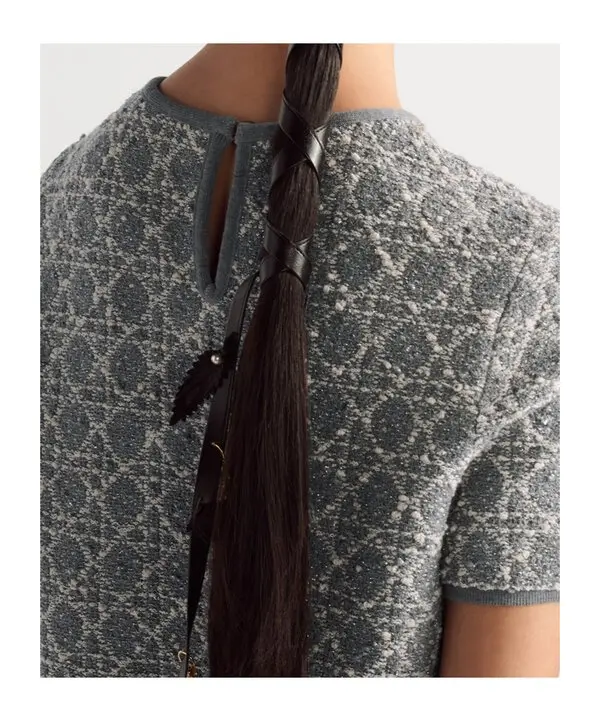 Dior Macrocannage Short-sleeved Top