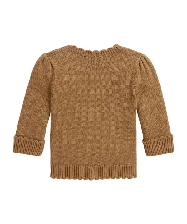 Ralph Lauren Polo Bear Pattern Knitted Pullover