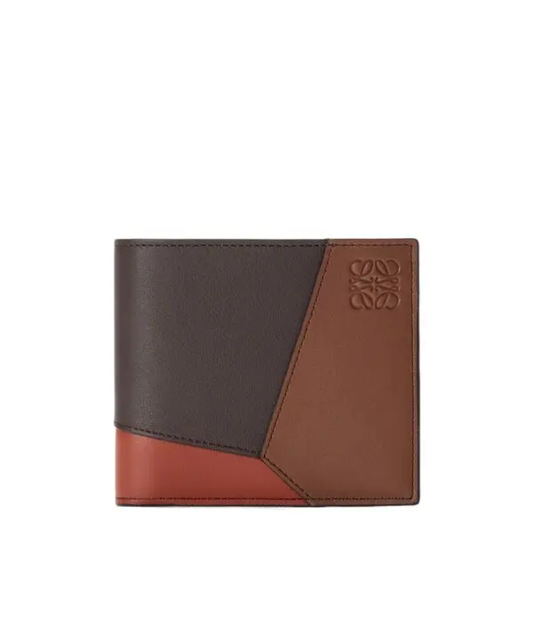 Loewe Puzzle Bifold Wallet In Classic Calfskin
