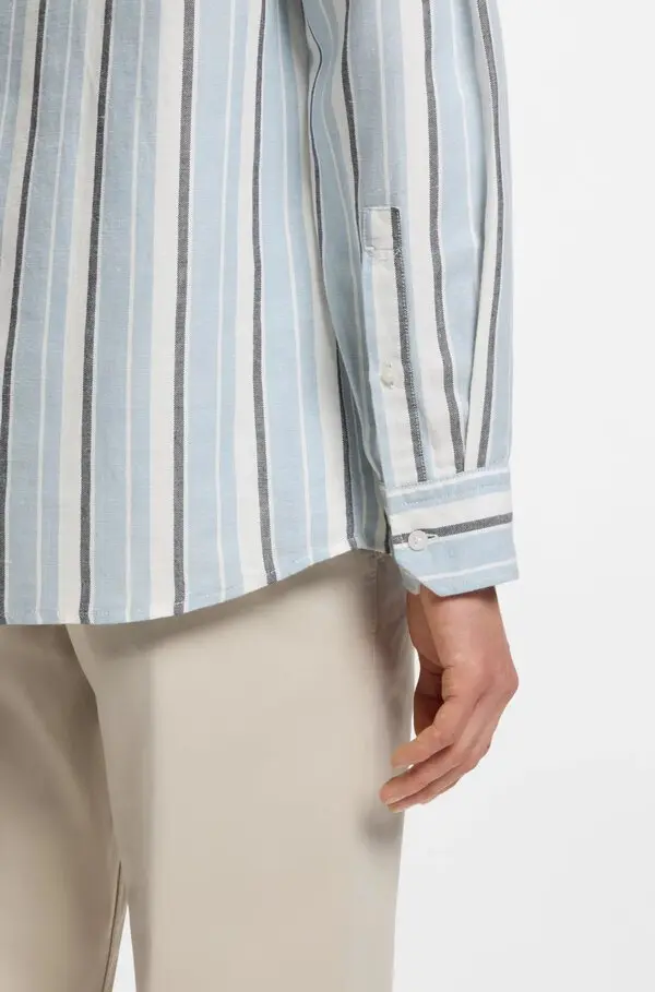 Hugo Boss Striped Button-up Shirt