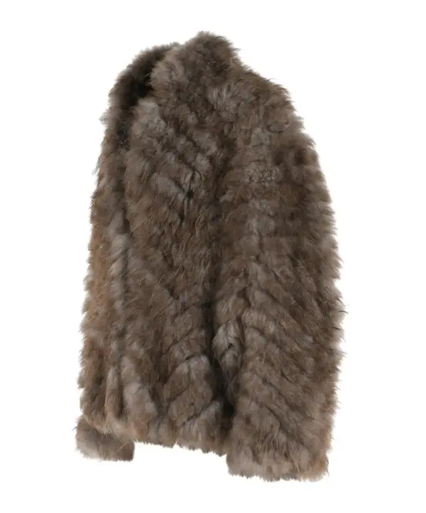 Simonette Ravizza Fur Lapel Jacket