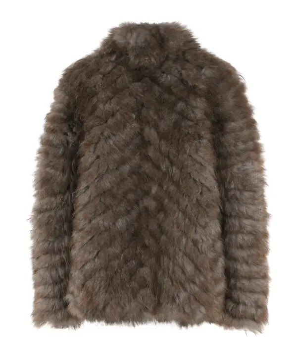 Simonette Ravizza Fur Lapel Jacket