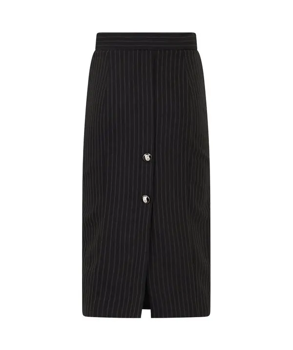 Elisabetta Franchi Striped Knee-length Skirt