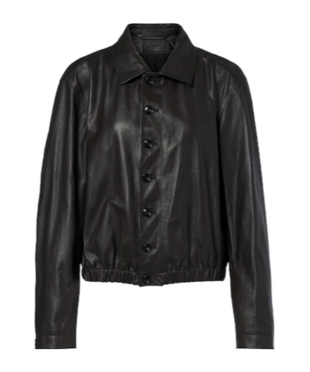 LEMAIRE Leather Blouson Jacket