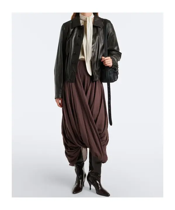 LEMAIRE Leather Blouson Jacket