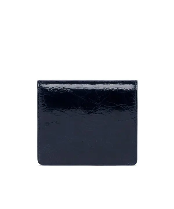 MAISON MARGIELA Four Stitches Wallet Clip - Navy Blue