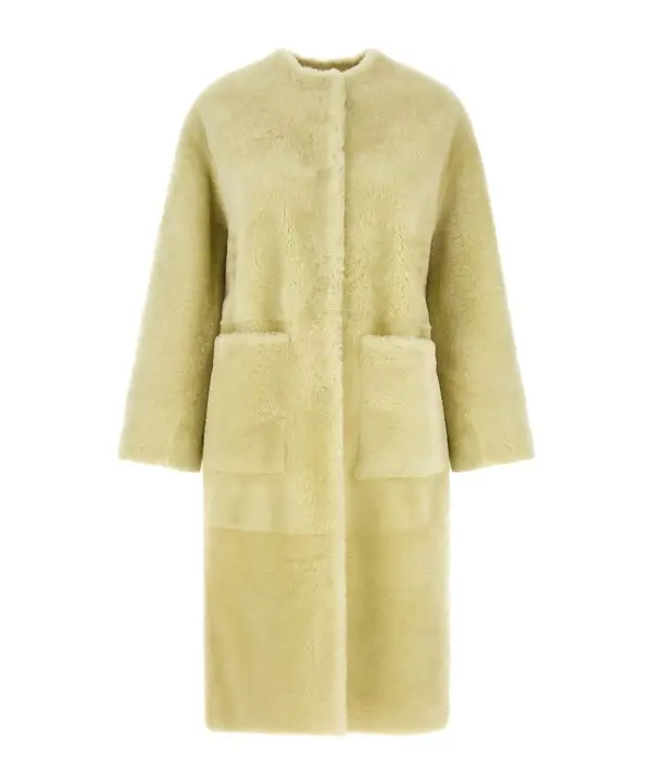 BLANCHA Long-sleeved Coat - Green