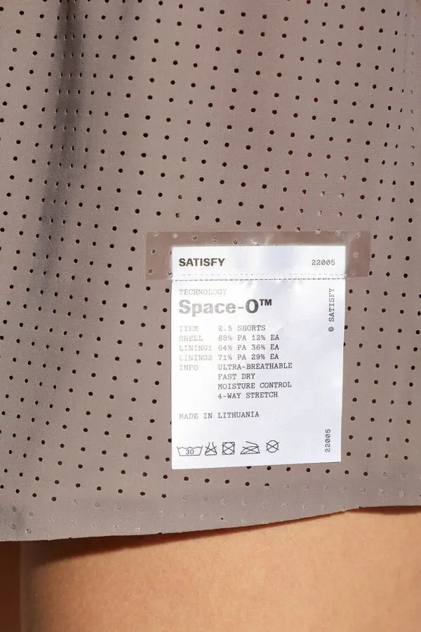 Satisfy Space O Perforated Performance Shorts