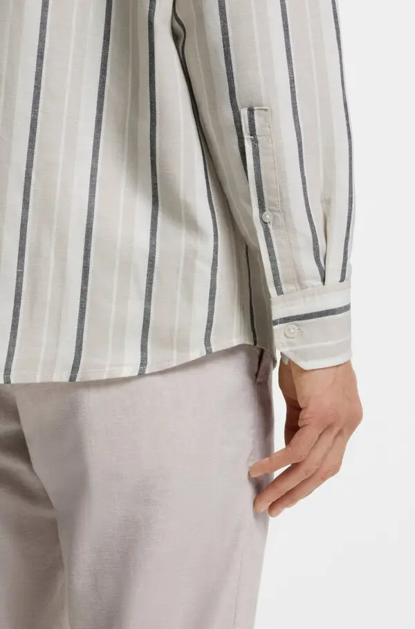 Hugo Boss Striped Button-down Shirt