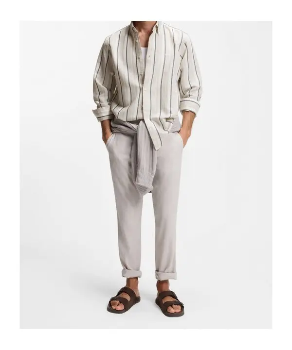 Hugo Boss Striped Button-down Shirt