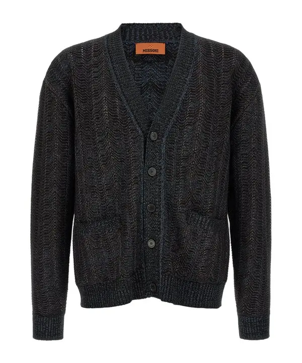 Missoni Button-up Knit Top
