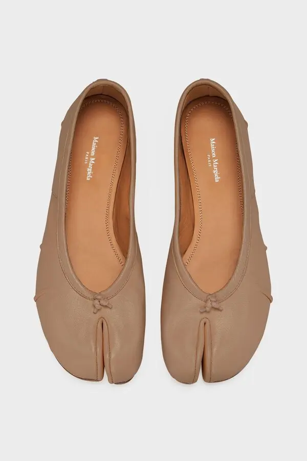 MAISON MARGIELA Tabi Ballerina Flats - Nude