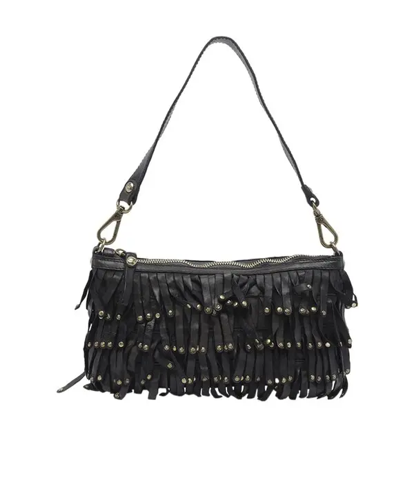CAMPOMAGGI Zippered Shoulder Bag