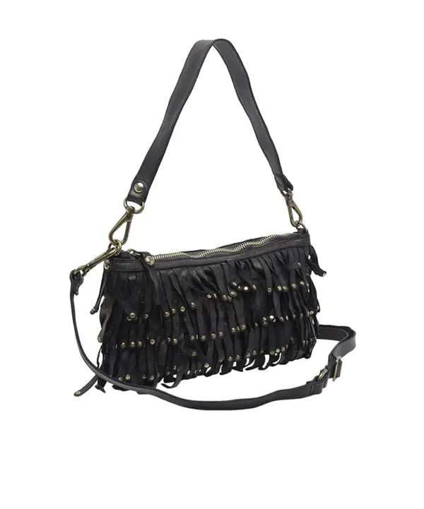 CAMPOMAGGI Zippered Shoulder Bag