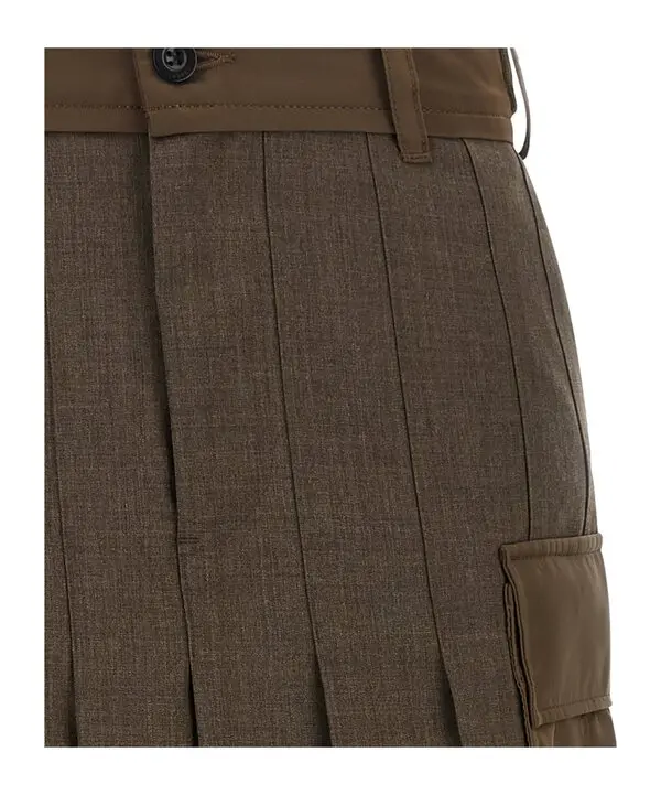 Sacai Pleated Skirt