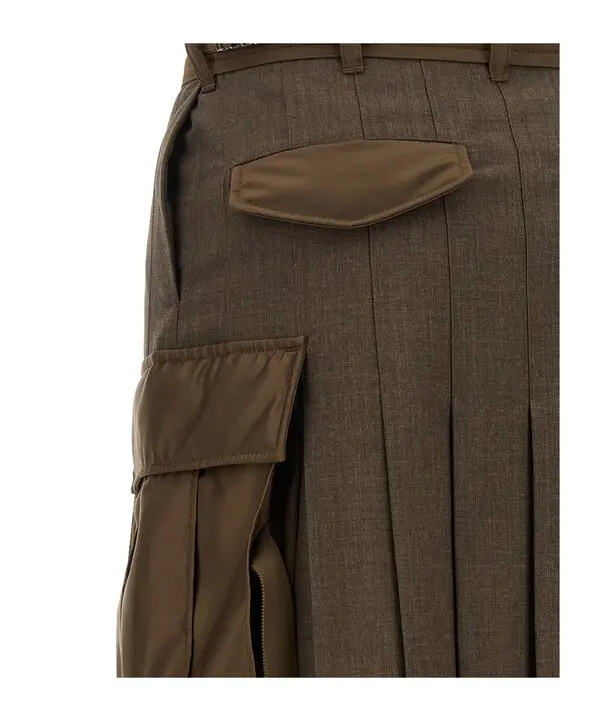 Sacai Pleated Skirt