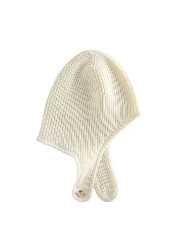 MAISON MARGIELA Ribbed Aviator Beanie