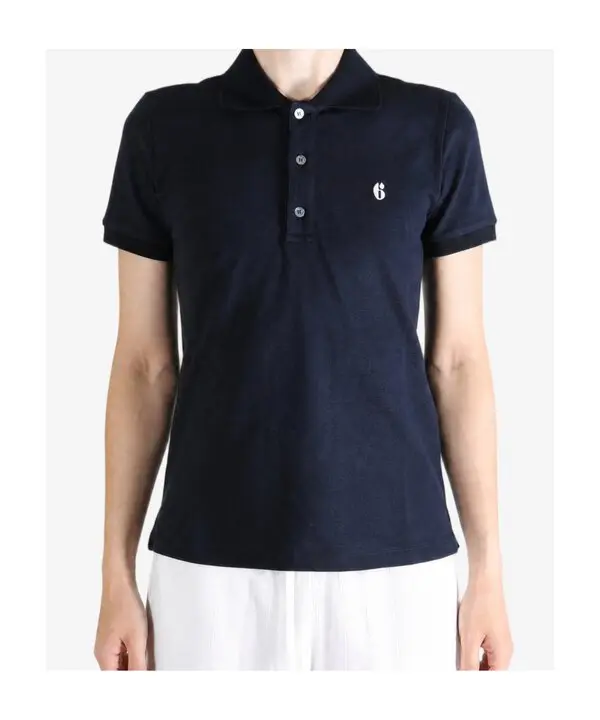 MAISON MARGIELA Logo-print Short-sleeve Polo Shirt