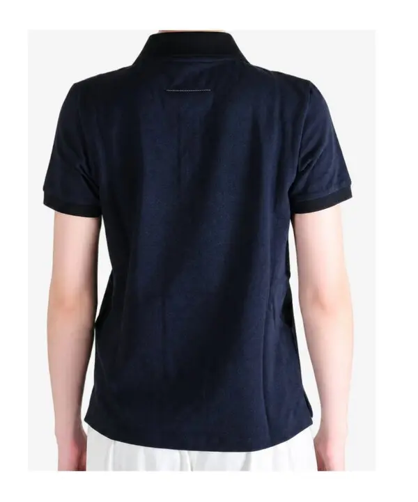 MAISON MARGIELA Logo-print Short-sleeve Polo Shirt