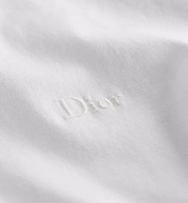 Dior T-shirt With Embroidery, Regular Fit - White