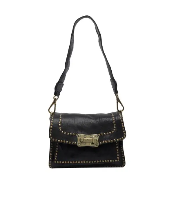 CAMPOMAGGI Agnese Studded Shoulder Bag - No
